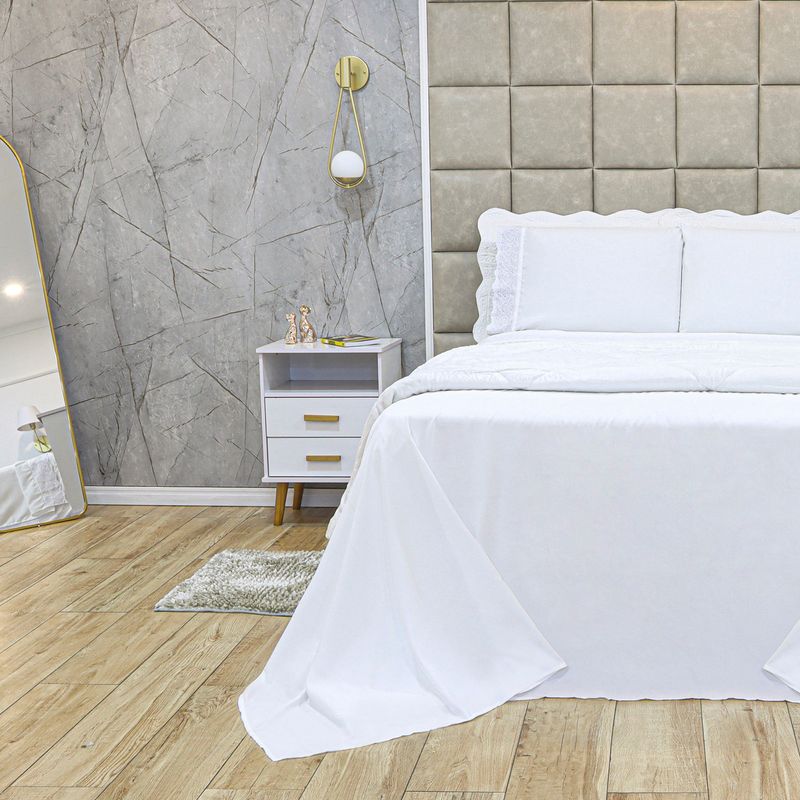 Jogo de Cama Bordado Inglês – Romântico e Elegante